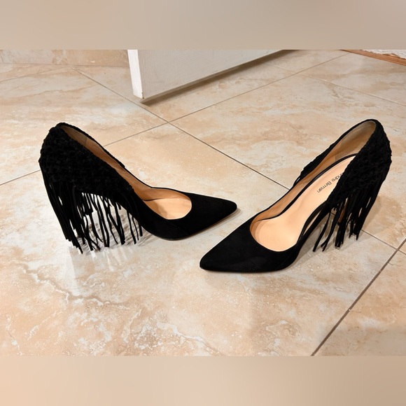 Alexandre Birman | Shoes | Alexandre Birman Fringe Suede Pumps Heels ...